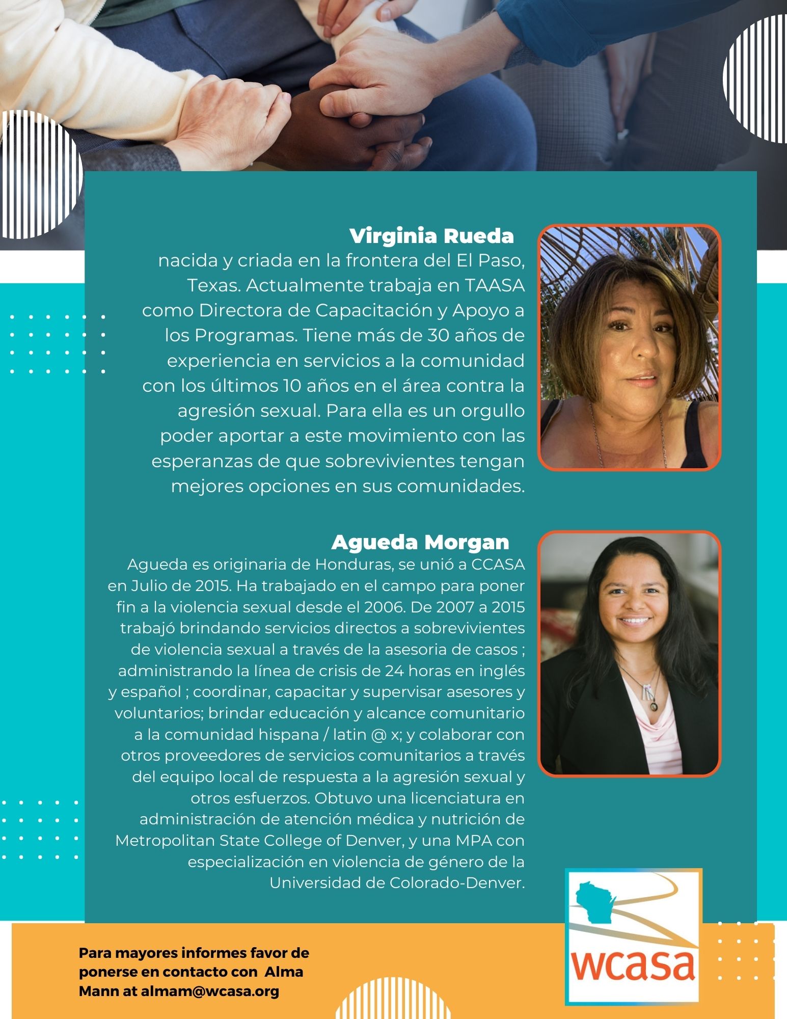 Elevando la voz Latinx: Grupo de apoyo en español | WCASA